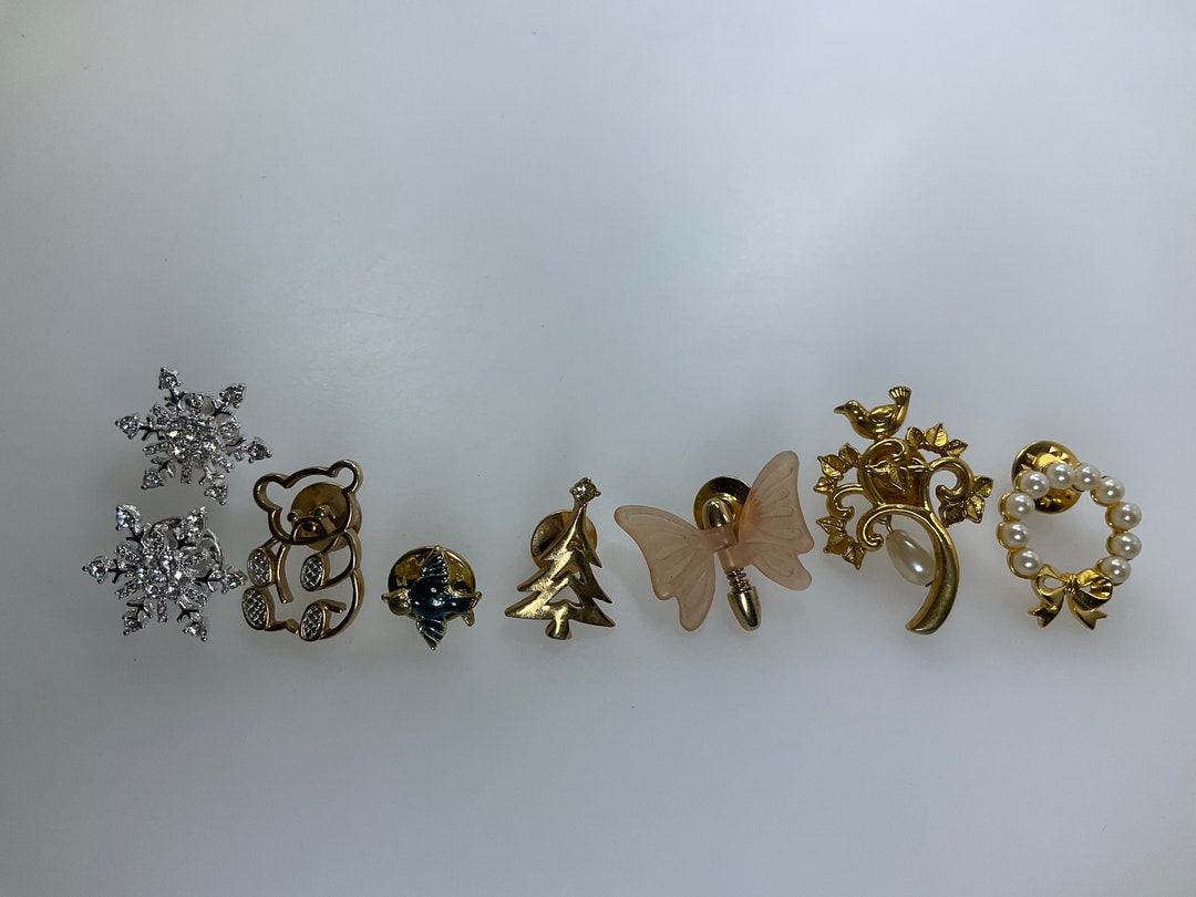 Vintage Lot of 8 Pins Assorted Designs as is Used - Etsy