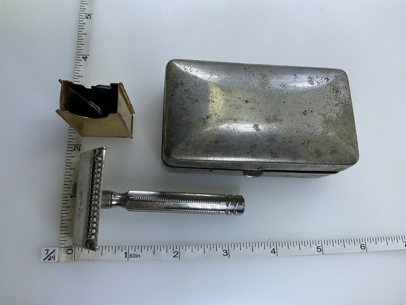Vintage Ever-ready Safety Razor in Metal Case Used - Etsy