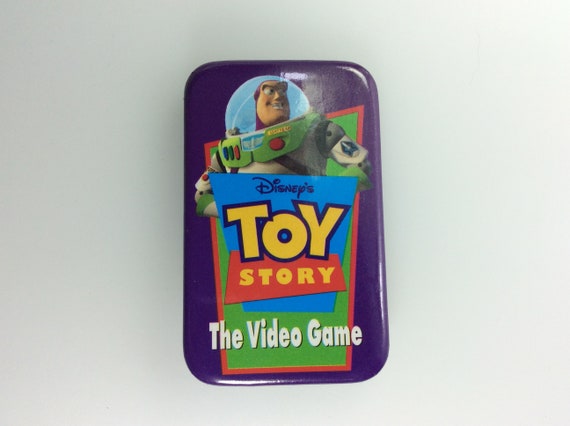 Vintage Pin Back Button Disney's Toy Story the Video Game - Etsy