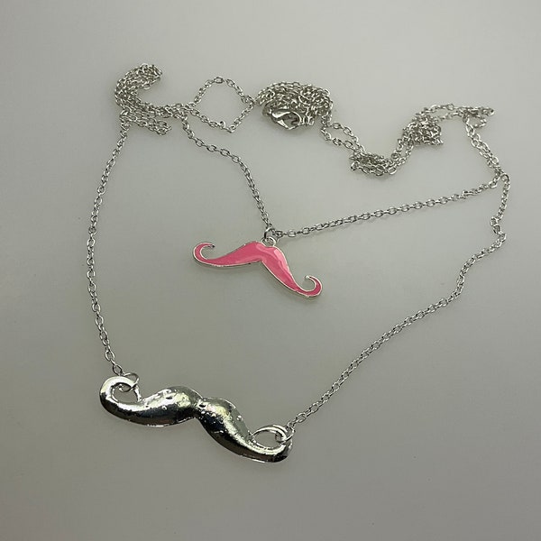 Mustache Necklace - Etsy