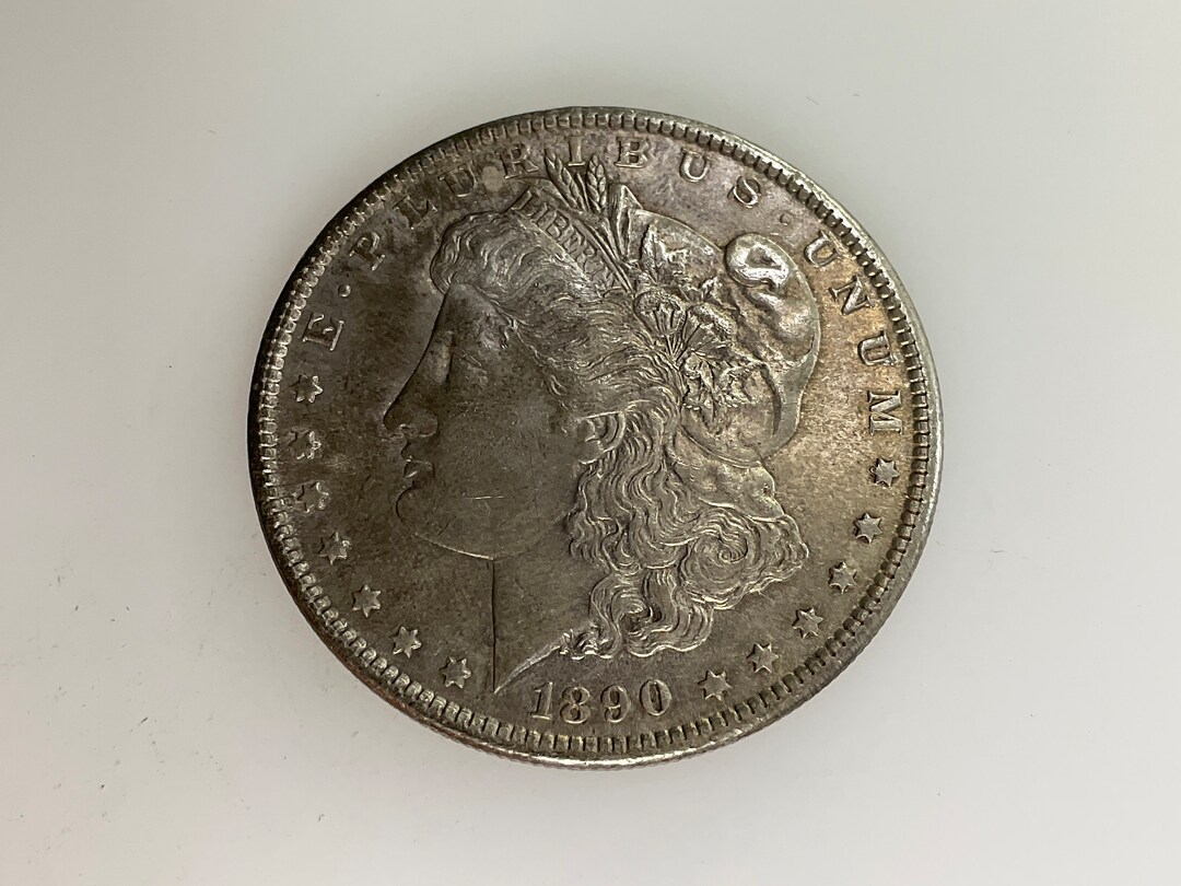 1890 Morgan One Dollar Coin Money Used - Etsy