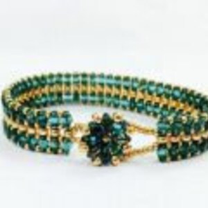 Superduo & Seed Bead Beading Pattern Bracelet Beading Tutorial Beginner ...