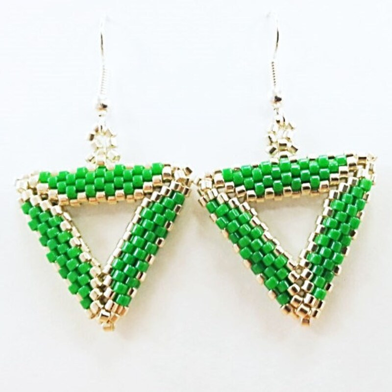 Geometric Beadwork - Etsy