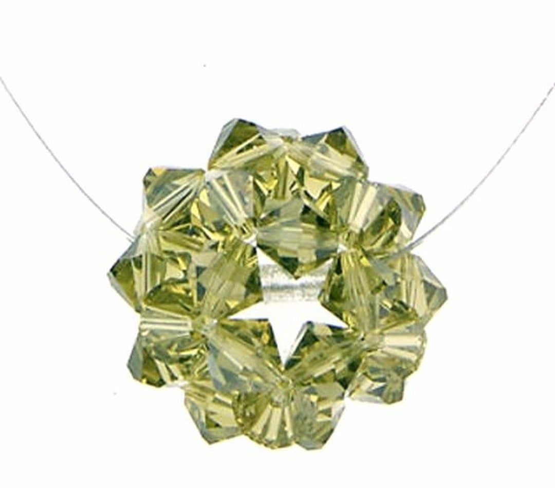 Beading Pattern 3d Shape Crystal Ball Tutorial Written Instructions - Etsy