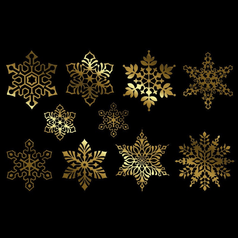 Gold Ceramic Decals - Etsy