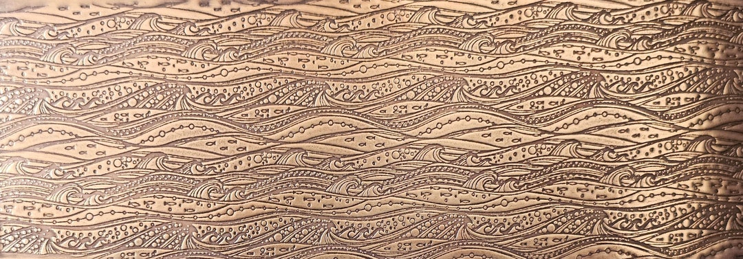 TTS0427 Waves Textured Metal Sheet - Etsy