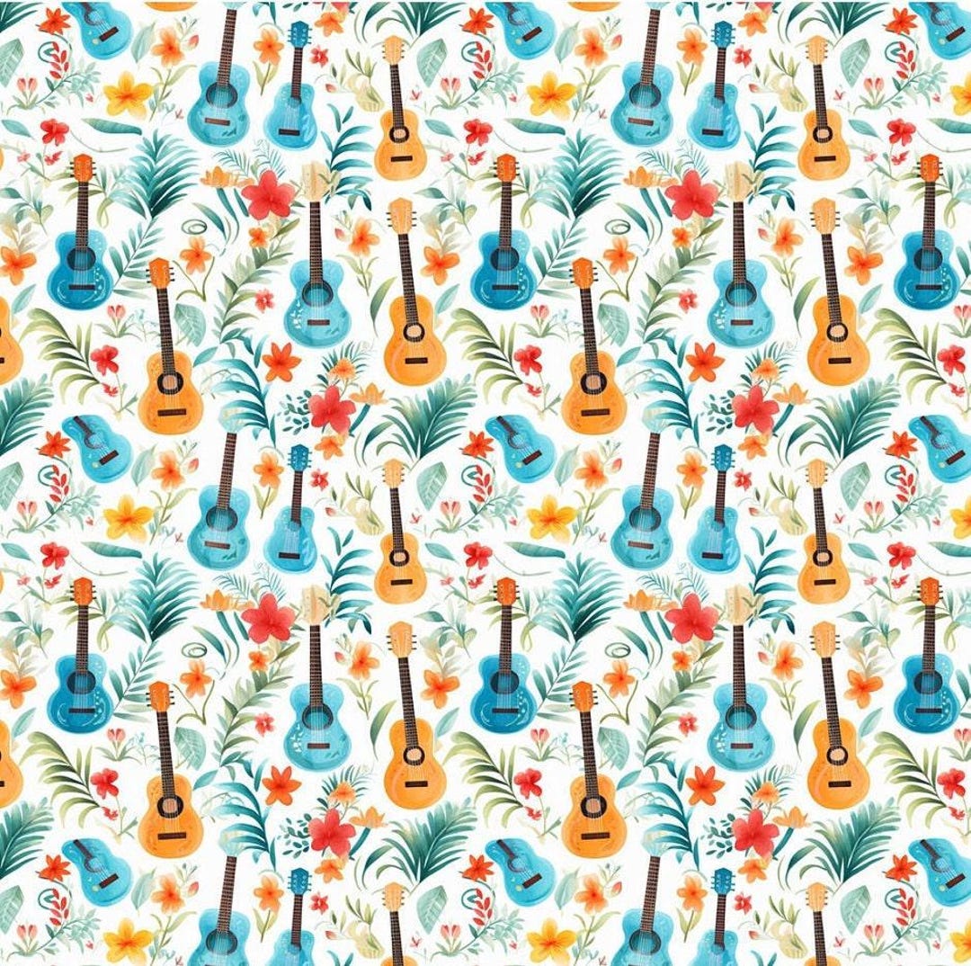 20370 Ukulele Party – Waterslide Decal for Enamel, Glass & Ceramic - Etsy