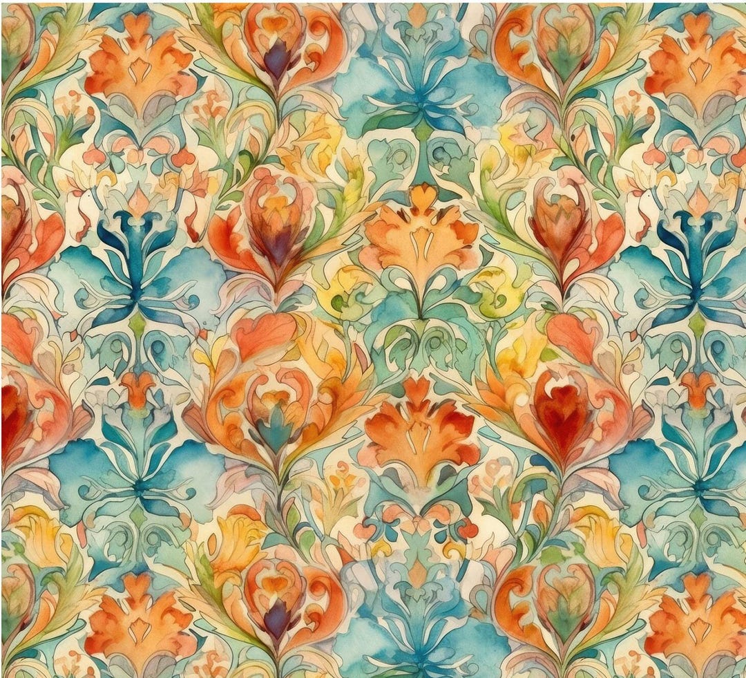 20422 Tapestry 16 – Waterslide Decal for Enamel, Glass & Ceramic - Etsy