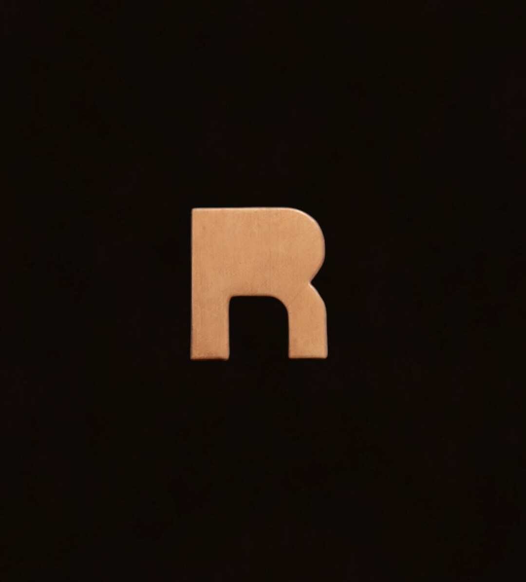 F0323 Letter "r" Metal Blank - Etsy