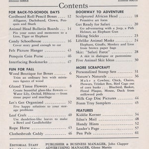 Pack-o-fun Magazines - Fun Kid's Craft Instructions - 1965 to 1969 ...