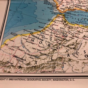 Buy Original December 1983 Map of the History of Europe National Online ...
