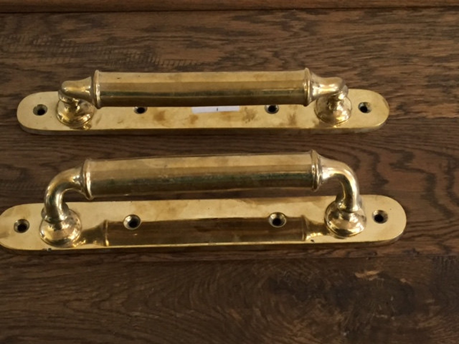 Vintage Brass Handle With Rounded Top Salvaged From a Luxury - Etsy