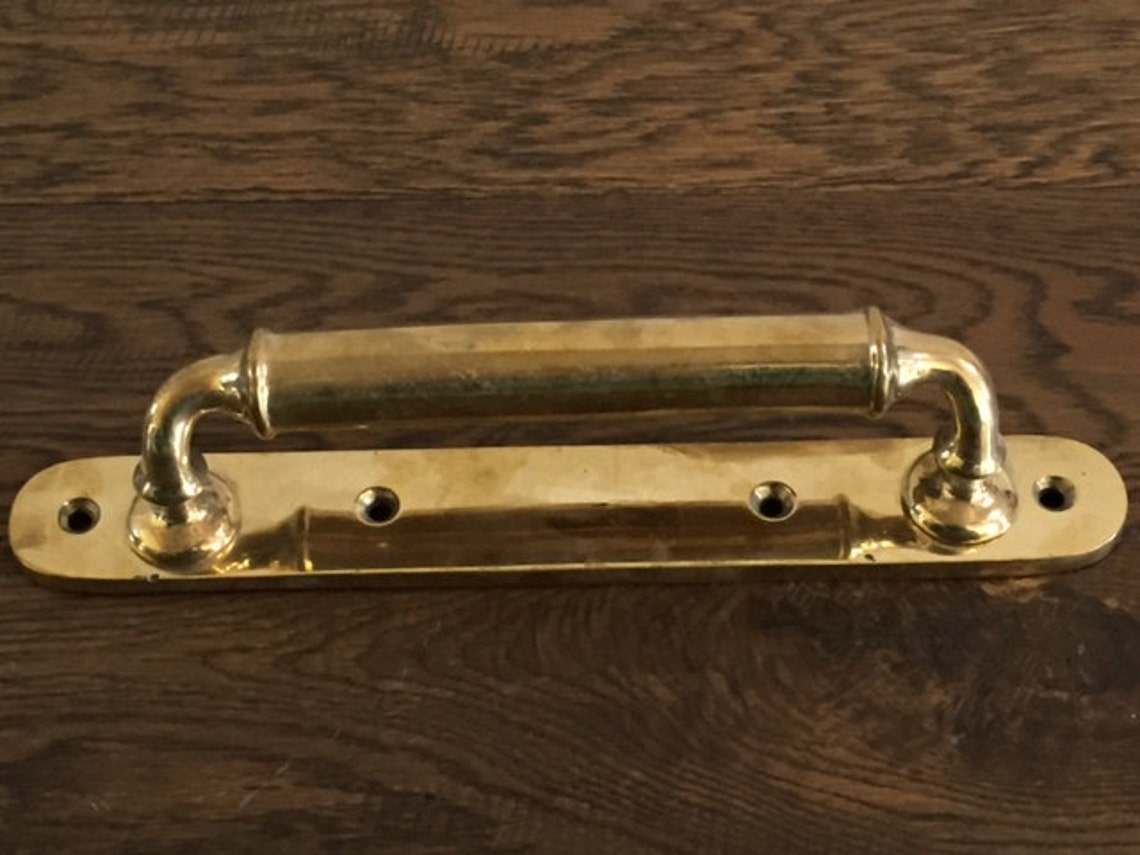 Vintage Brass Handle With Rounded Top Salvaged From a Luxury - Etsy