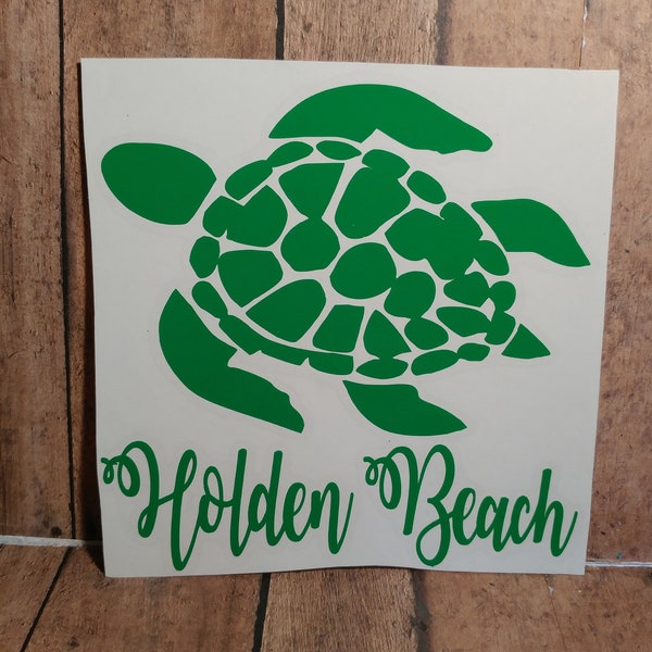 Sea Turtle Decal - Etsy