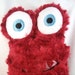 Large Cuddly Monster, Gifts for Kids of All Ages, Plush Monster, Heart ...