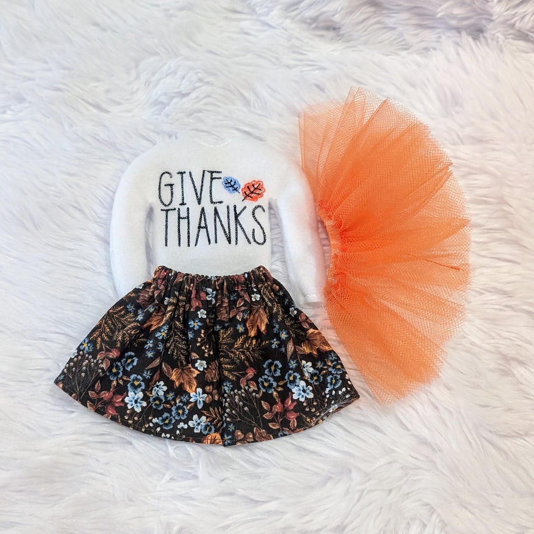 Give Thanks Elf Sweater Outfits - Thanksgiving Fun - Cute Elf Clothes ...