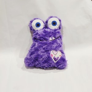 Large Cuddly Monster, Gifts for Kids of All Ages, Plush Monster, Heart ...