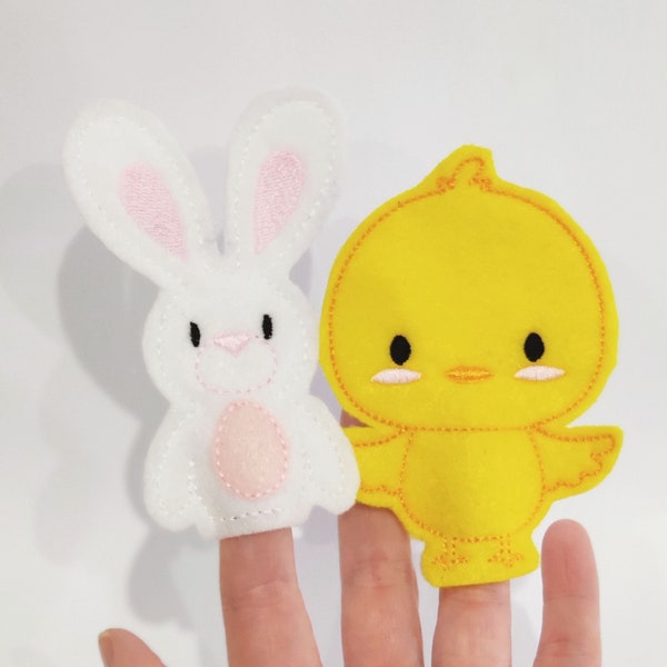 Finger Puppet Set - Etsy