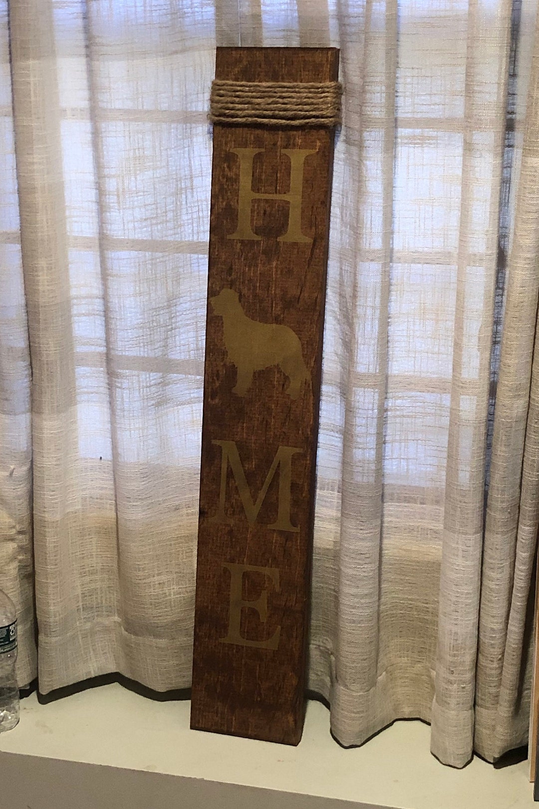 Golden Retriever Home Sign, Dog Sign - Golden Retriever Sign - Dog Home ...