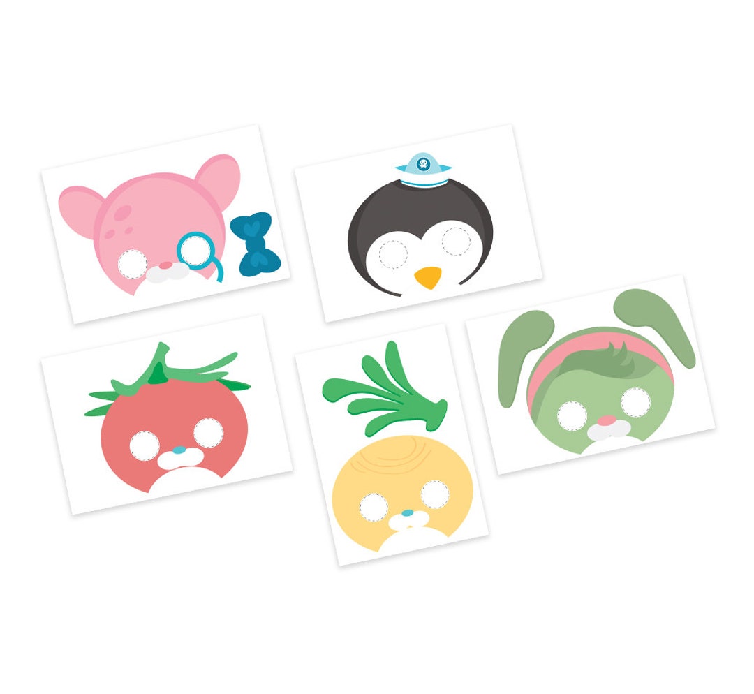 Octonauts DIY Masks. Party Pintables. Octonauts Printables. Octonauts ...