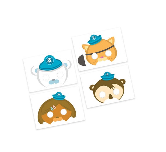 Octonauts Printable Masks The Octonauts Captain Barnacles Premium
