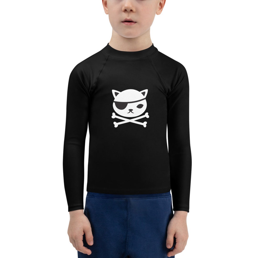 Calico Jack Inspired Kids Rash Guard - Etsy
