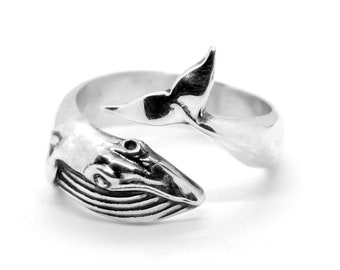 Whale Ring | Etsy