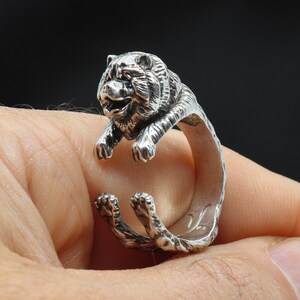 Chow Chow Silver Ring, Sterling Silver Rings of Dog Breeds, Chow Chow ...