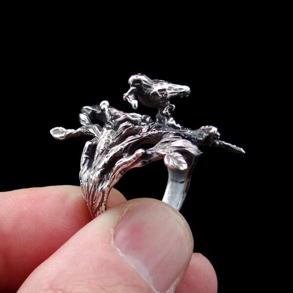 Branch Engagement Ring - Etsy