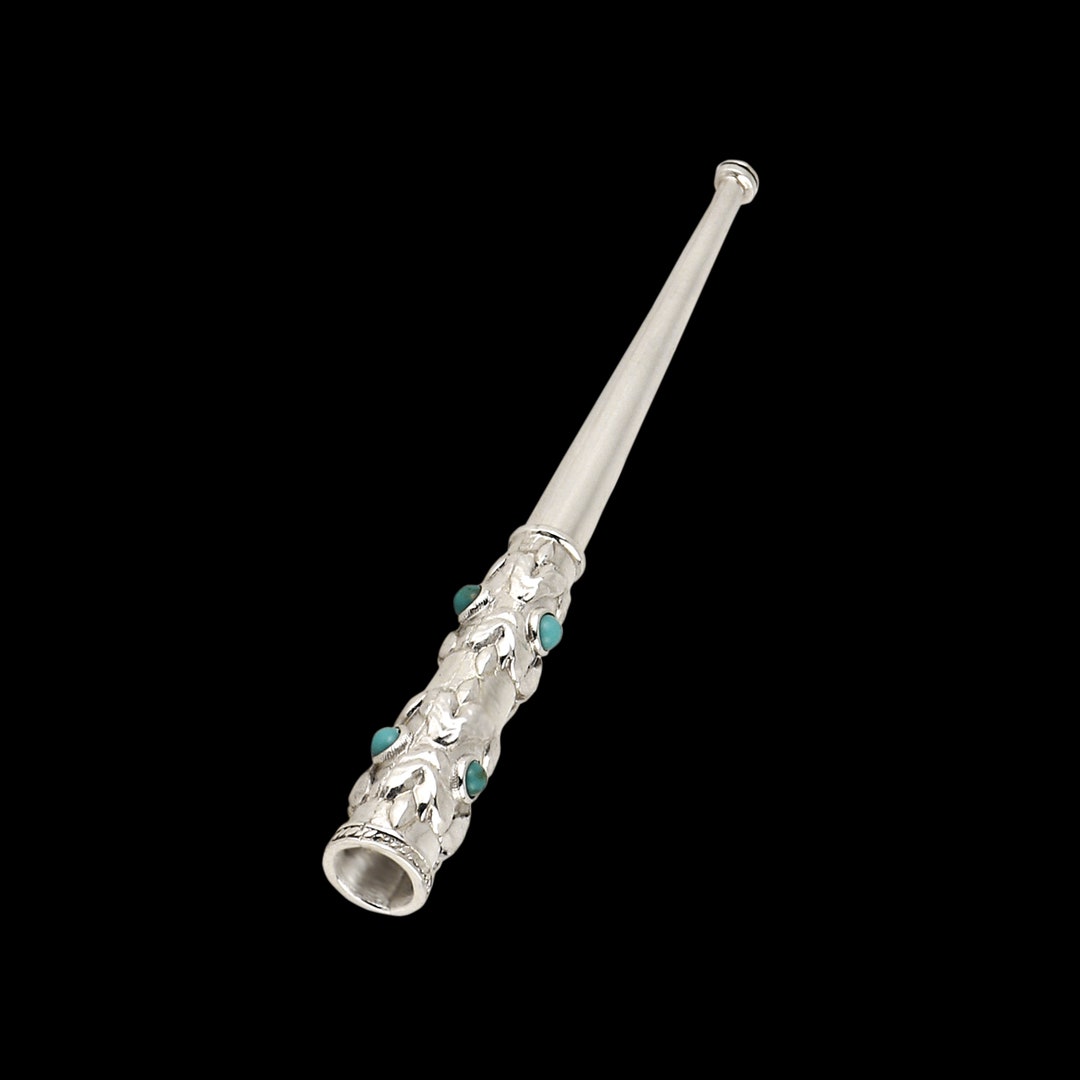 Cigarette Holder in Sterling Silver With Turquoise for Regular ...