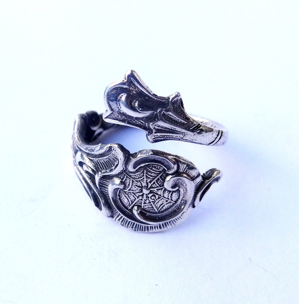 Spoon Ring Sterling Silver Ring Silver Spoon Jewelry Unique | Etsy