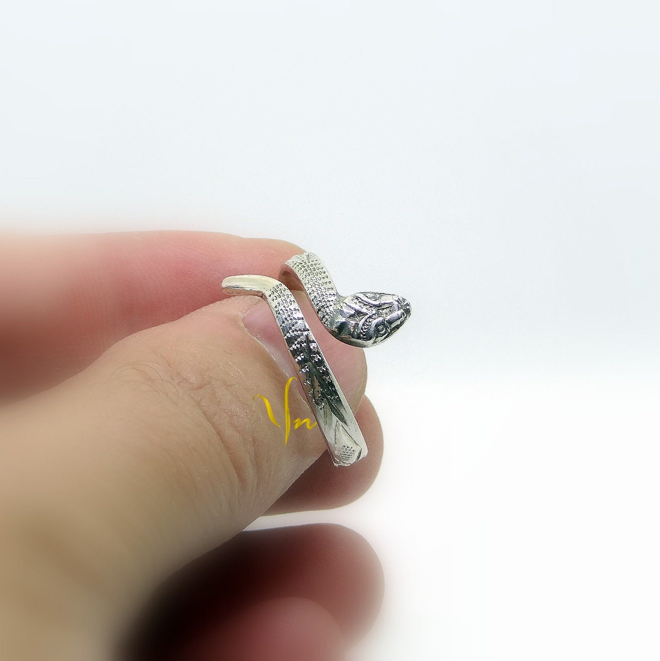 Sterling Silver Snake Ring Reptile Ring Silver Serpent Ring | Etsy