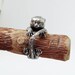 Marmoset Monkey Ring Sterling Silver Ring Marmoset Jewelry - Etsy
