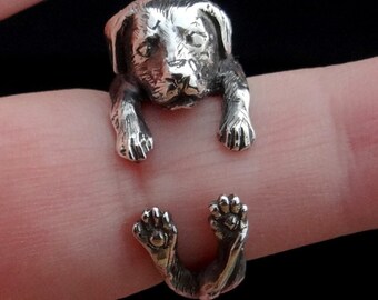 Labrador Retriever Ring Adjustable Ring Lab Ring Labrador - Etsy