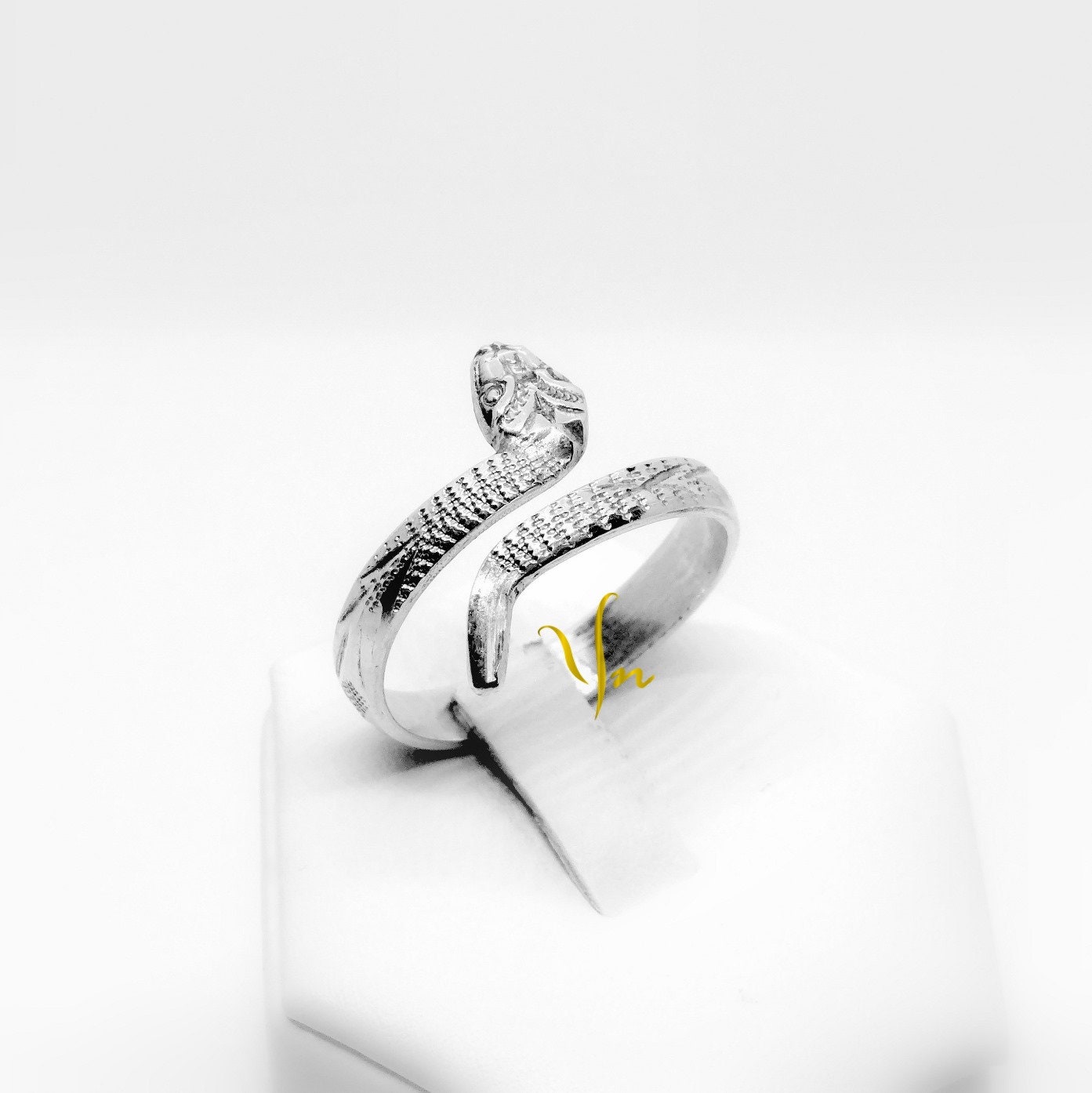 Sterling Silver Snake Ring Reptile Ring Silver Serpent Ring | Etsy