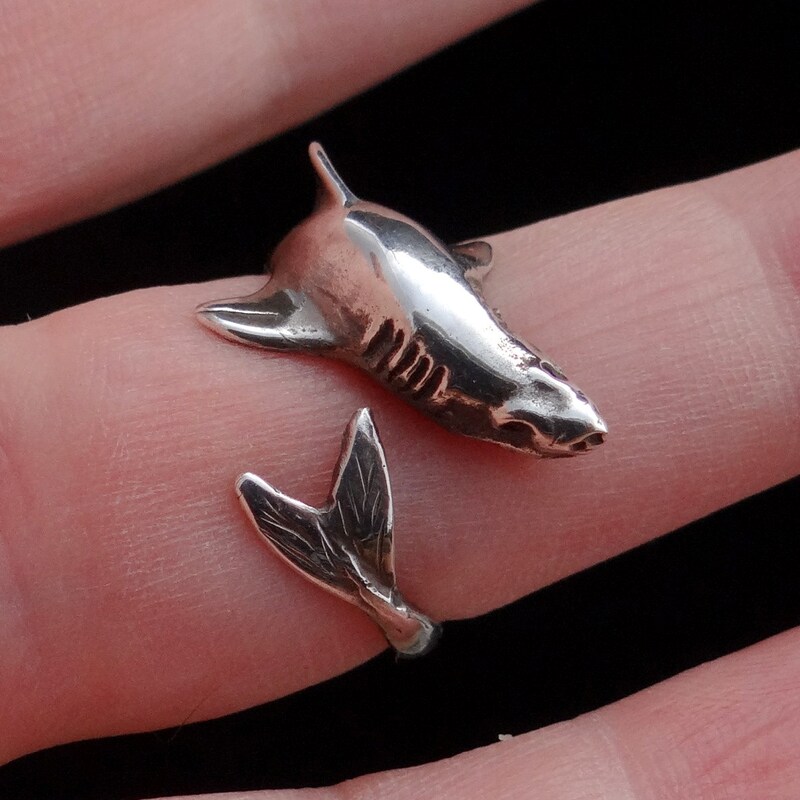 Shark Ring - Etsy