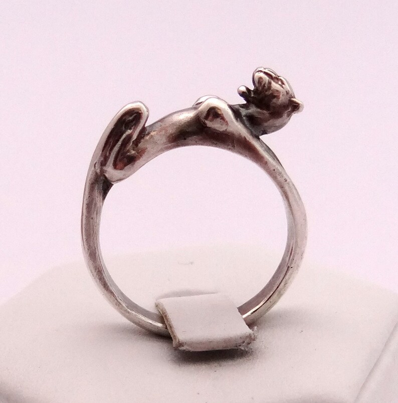 Sterling Silver Lioness Ring Wildlife Panther Ring Lion - Etsy