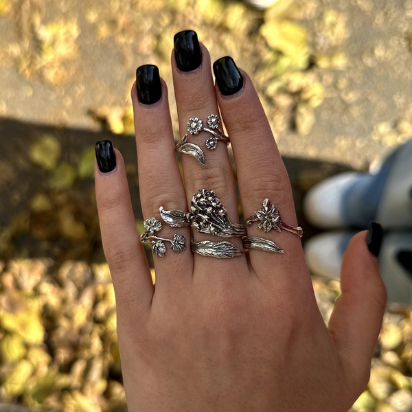 Flower Rings for Women - Etsy