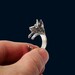 Sterling Silver Doberman Ring Doberman Pinscher Silver - Etsy