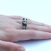 Siberian Husky Ring Silver Husky Dog Sterling Silver Ring - Etsy
