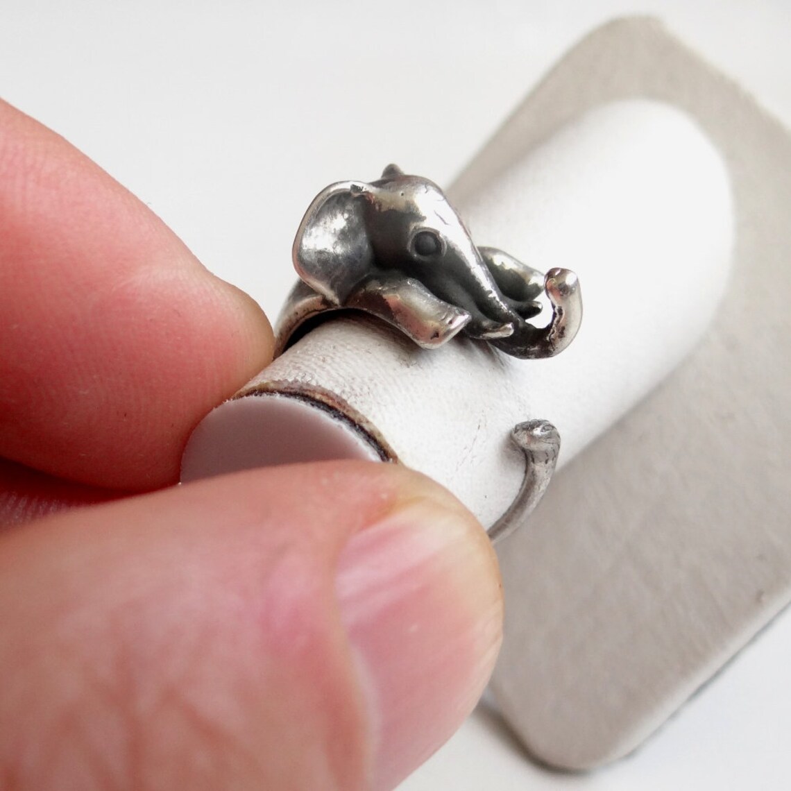 Elephant Ring Elephant Jewelry Elephant Ring Sterling - Etsy