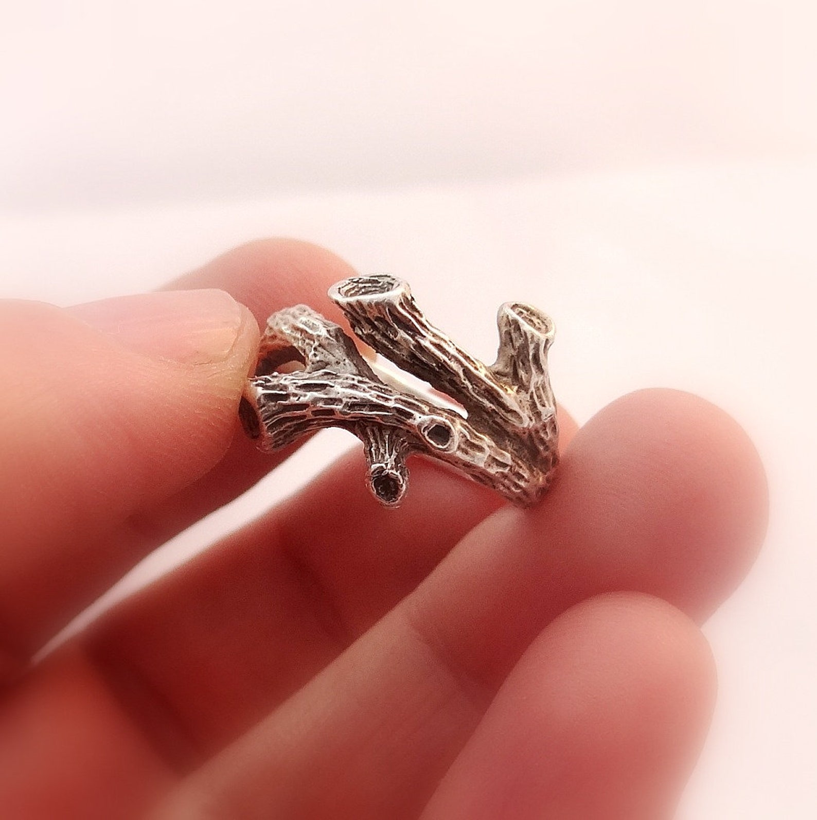 Sterling Silver Branch Ring Tree Ring Olive Branch Ring Branch | Etsy