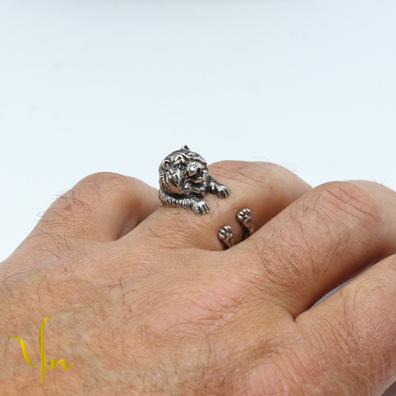 Chow Chow Silver Ring Sterling Silver Rings Of Dog Breeds | Etsy