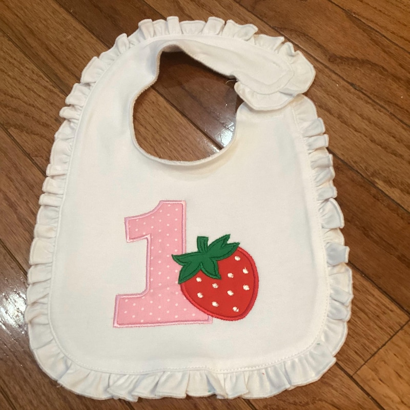 Ruffled Bib - Etsy