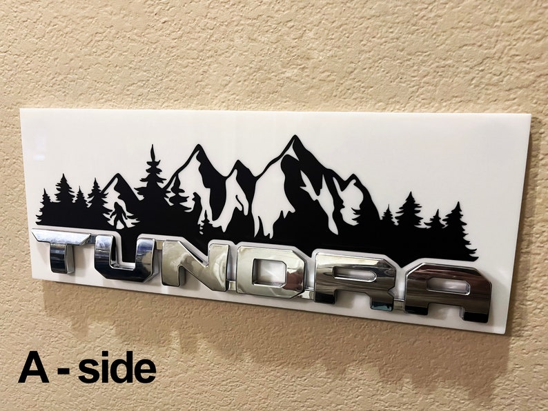Tundra Mountain Decal (above Door Badge) - Etsy