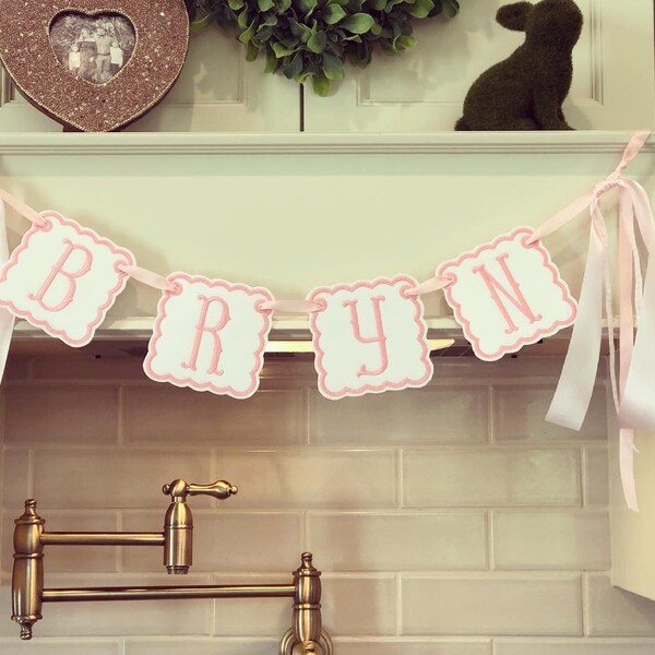 Scalloped Banner - Etsy