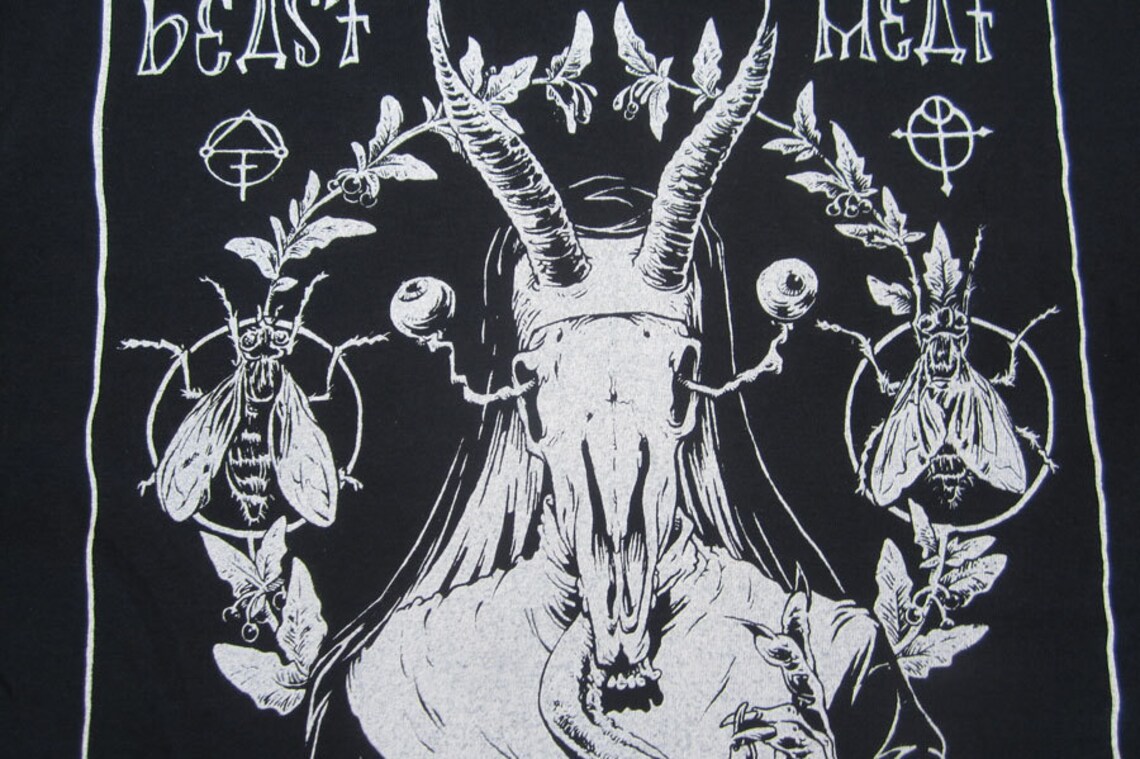 Goat Nun Occult Satanic Black Metal Shirt - Etsy