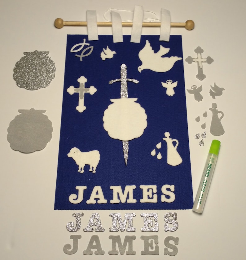 Confirmation Banner Kit You Choose the Saint - Etsy