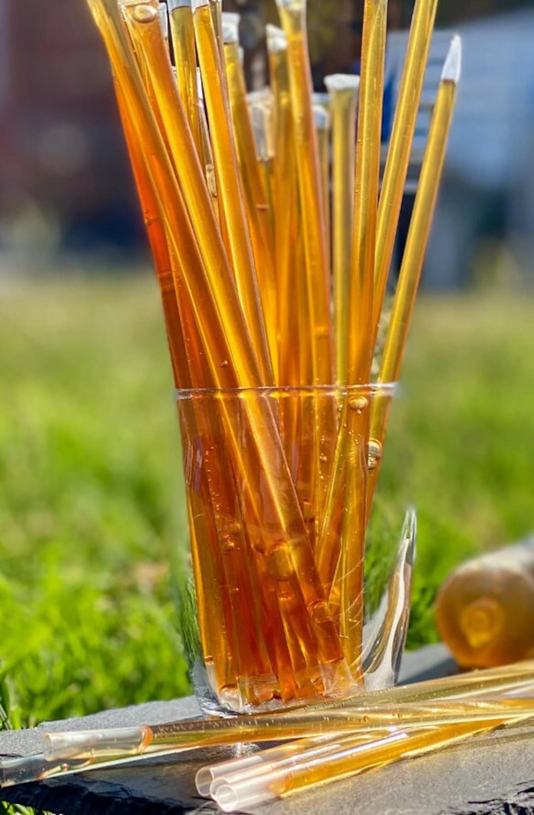 Wildflower Honey Sticks - Honey Straws - Pure Raw Honey - - Etsy