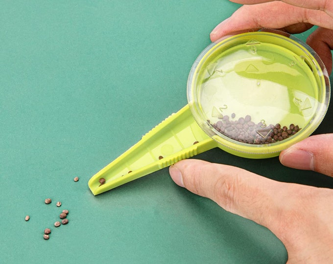 Sowing Seed Dispenser Hand Tool Garden Seeder Sower Planter Mini Garden ...
